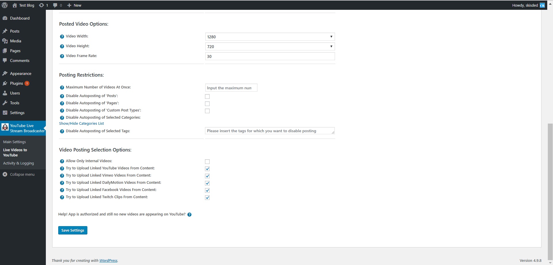 YouLive - Live Stream Broadcaster Plugin for WordPress by CodeRevolution